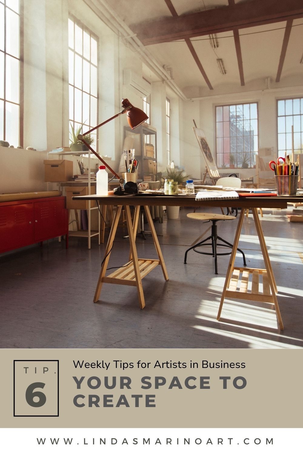 Artist 2 Artist Challenge: Tip #6 - Your space to create ...