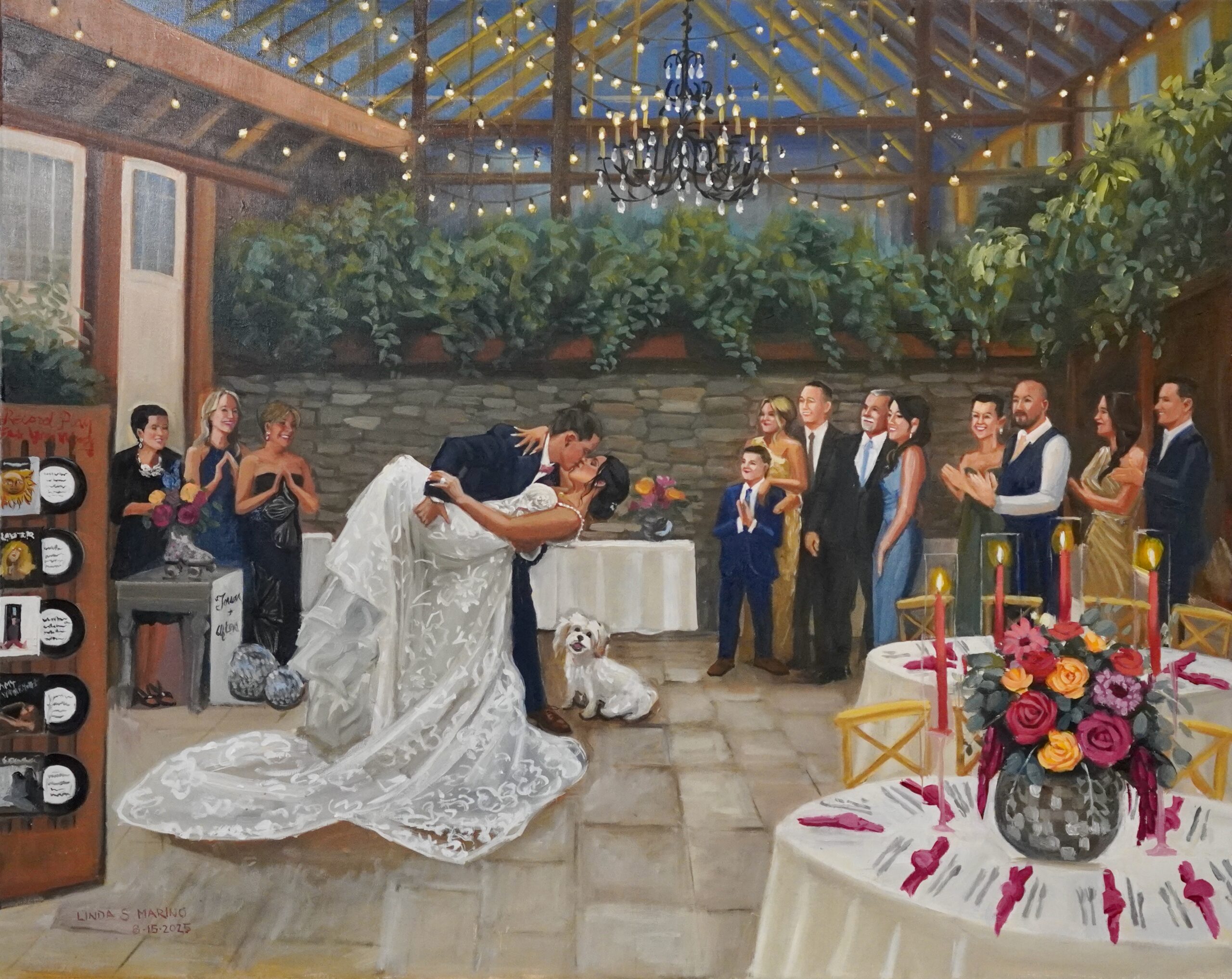 Building a Scene as It Unfolds: Inside the Process of Live Wedding ...